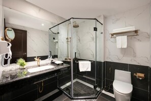 Apartamento, 1 quarto, terraço | Banheiro