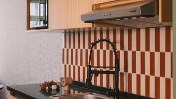 Suíte executiva | Cozinha privada