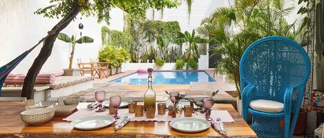 Opções para refeição ao ar livre