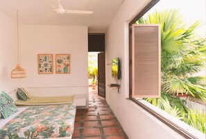 Quarto casal superior, vista para a montanha | Wi-Fi de cortesia