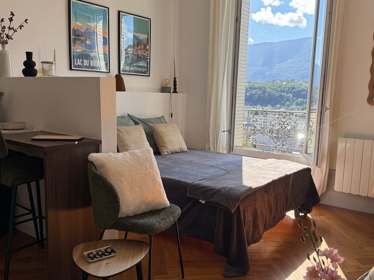 Charming Studio With Views And Wifi In Aix-les-bains - Lac du Bourget
