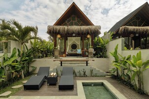 Villa Deluxe, vista para o vale | Terraço/pátio interior