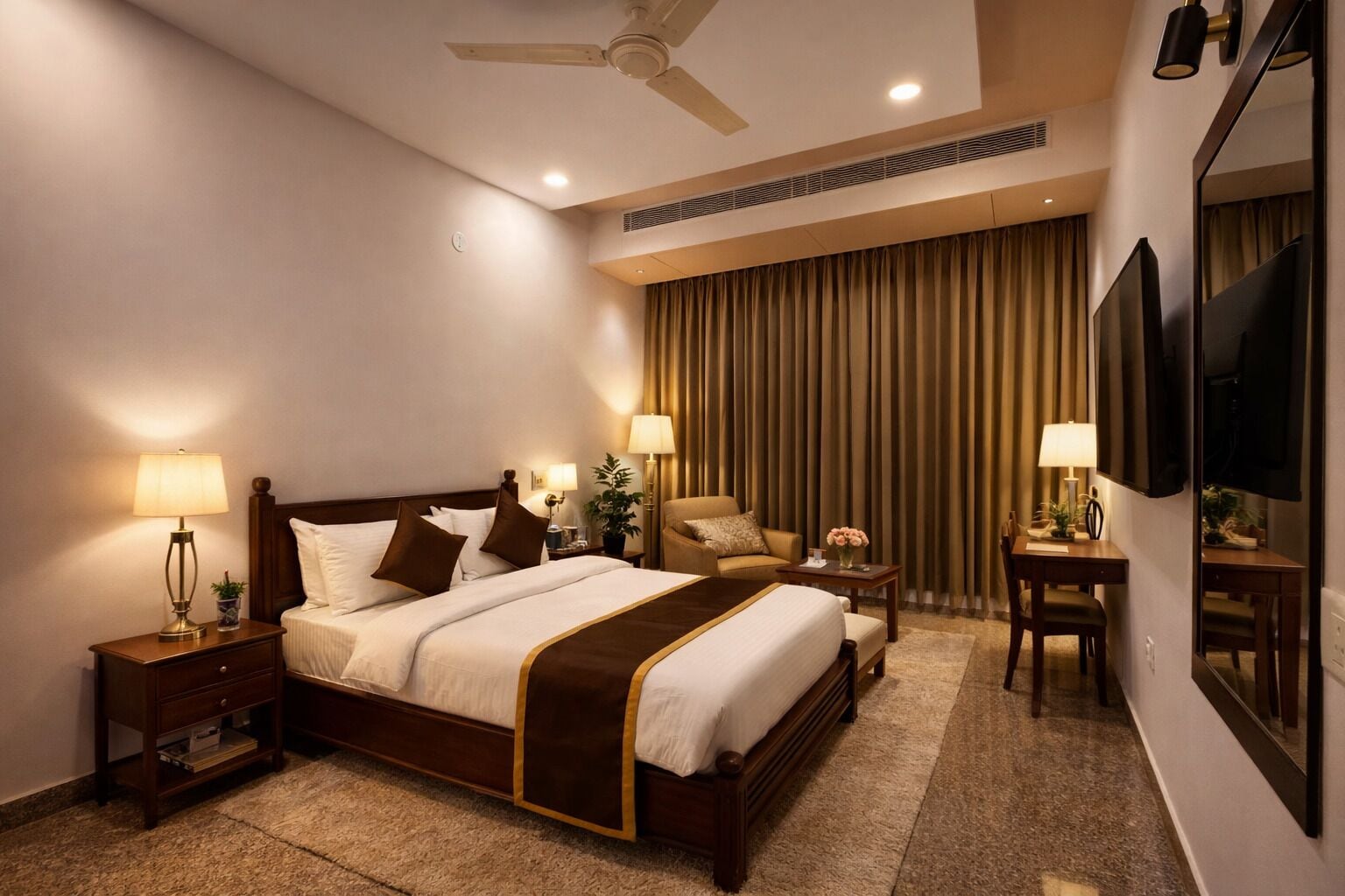 Quarto Básico | Wi-fi grátis, roupa de cama fornecida 