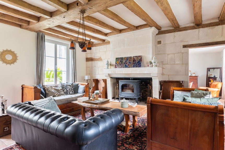 Guest Room 'La Mansarde' With Shared Garden And Wi-fi - Langeais