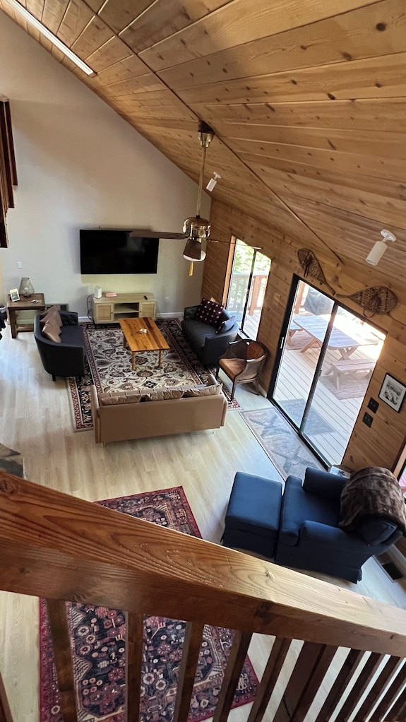 Charming Mountain Chalet With Ac/heating In Camp Connell. - California