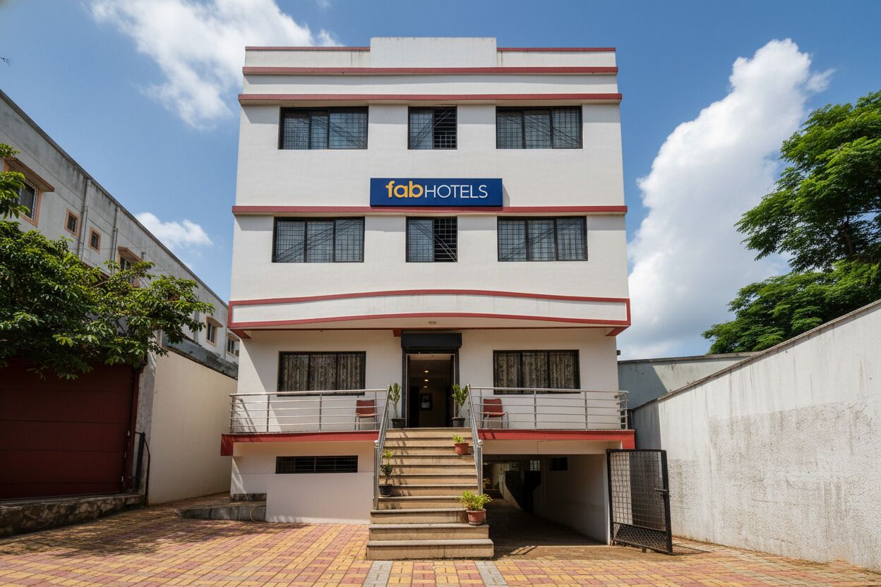 Entrada do alojamento