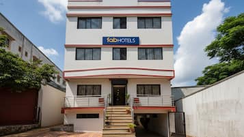 Entrada do alojamento