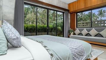 Suite, vista para a piscina | Vista do quarto
