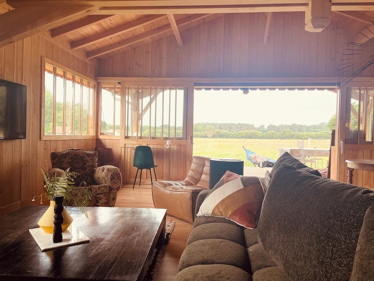 Peaceful House, Close To The Beaches Of Contis And Mimizan. Welcome Horses! - Lit-et-Mixe