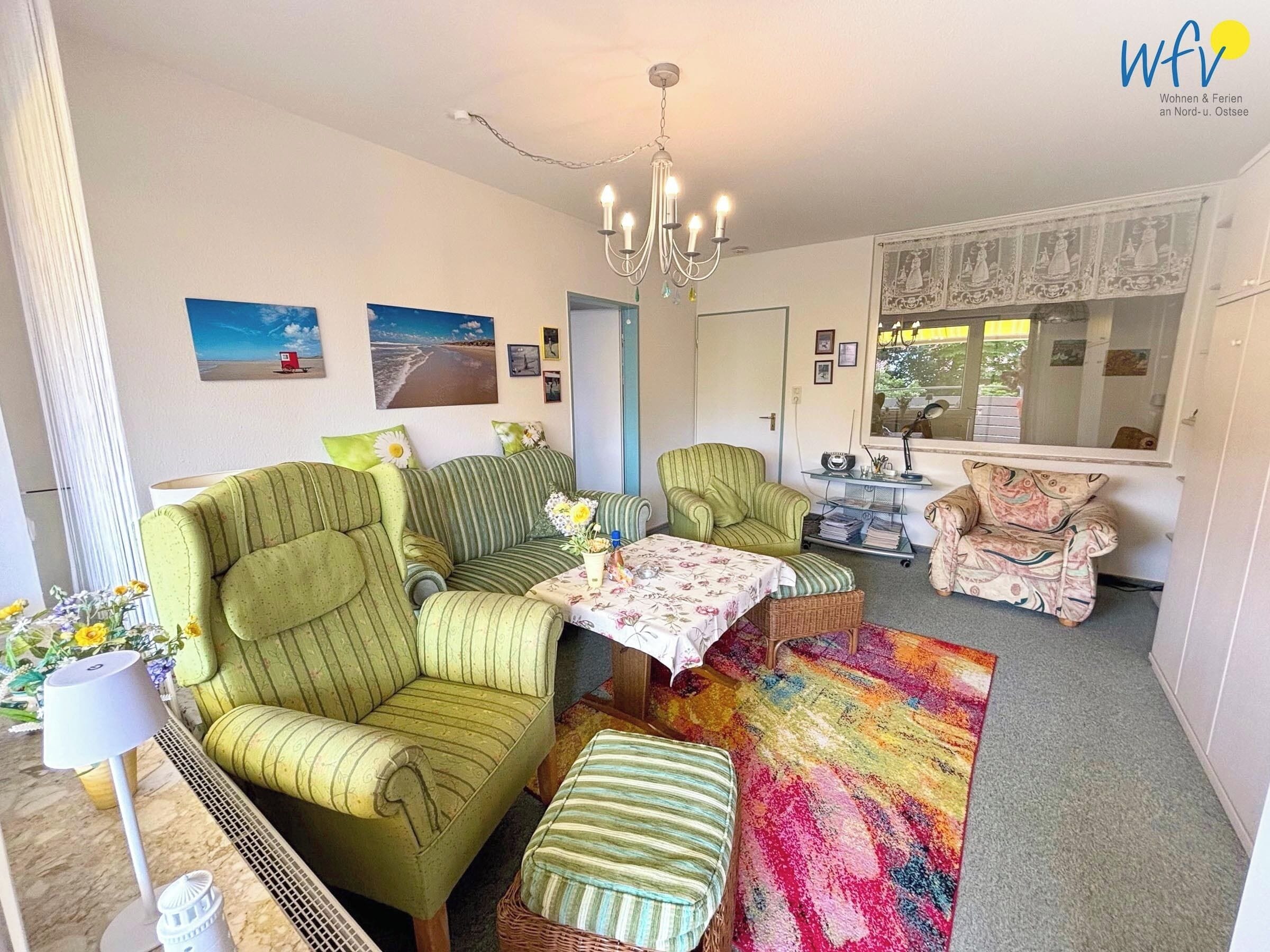 Cozy Vacation Apartment With Covered Balcony On Borkum - Borkum