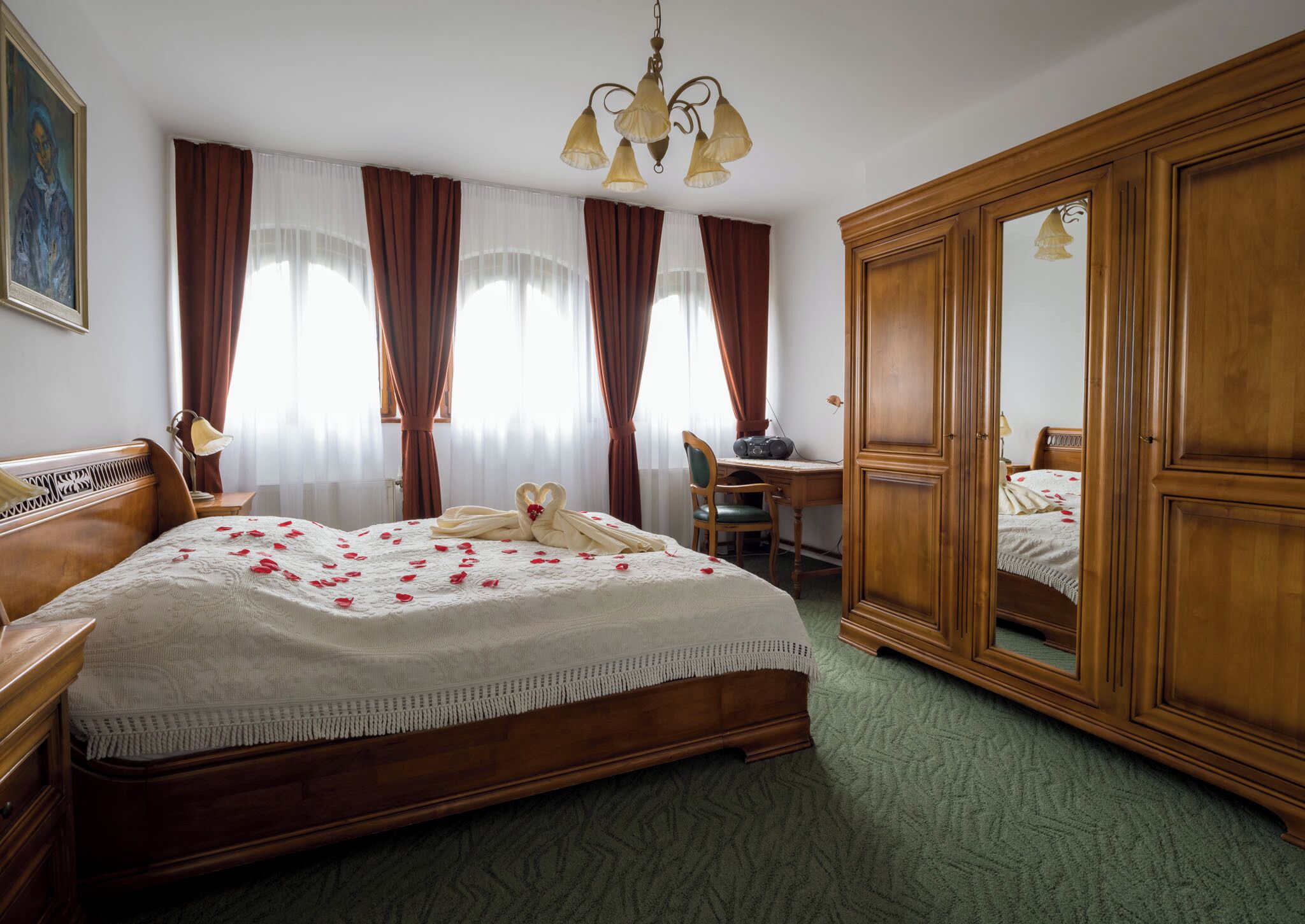 Apartamento Comfort | Cofre no quarto, secretária adequada para computadores portáteis 