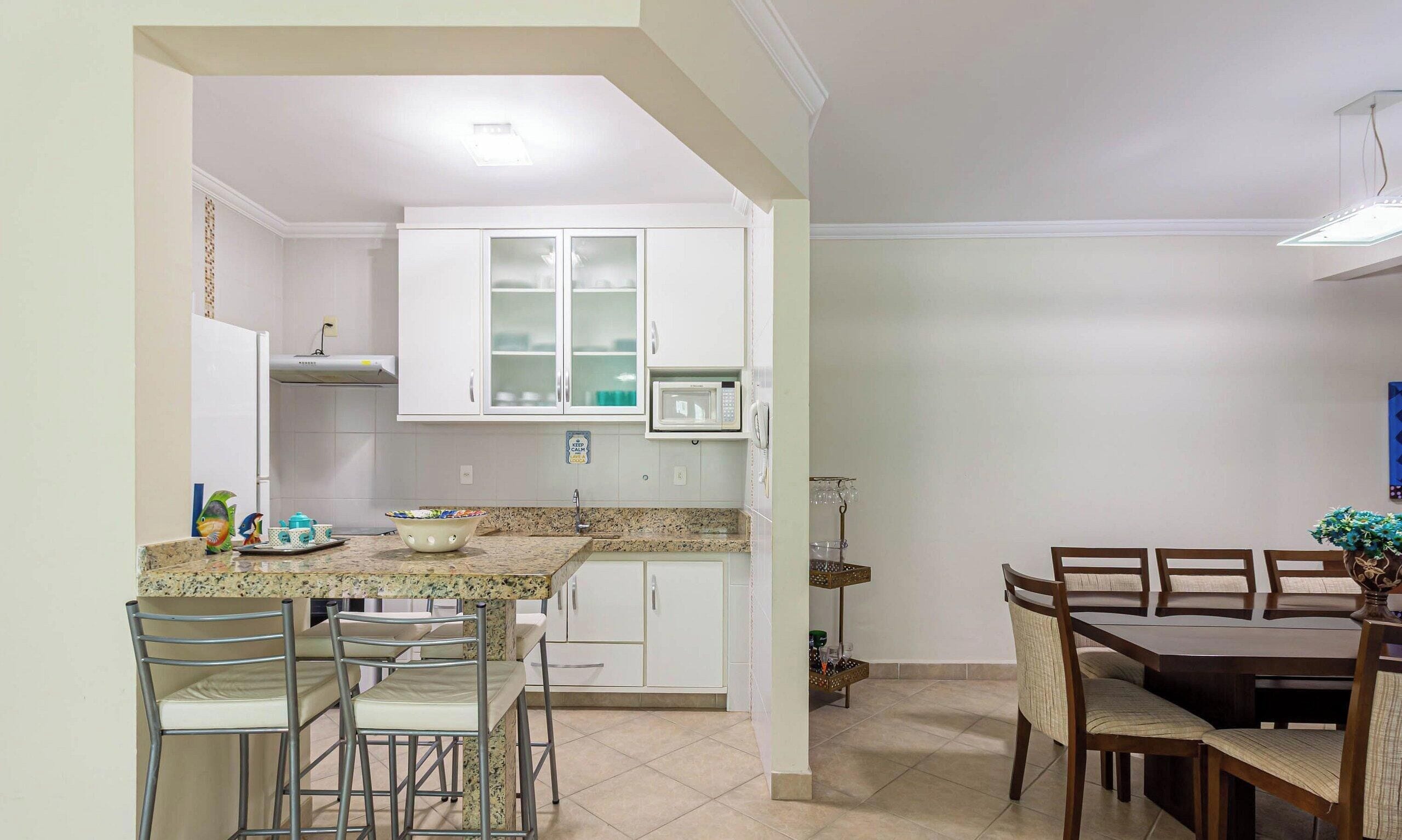 Apartamento básico | Opções para refeição