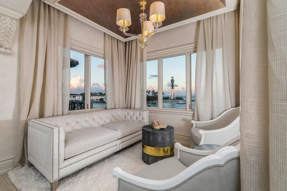 Luxurious 3-story Estate With Gym Pool Slide Private Beach And Lighthouse Views - Deerfield Beach, FL