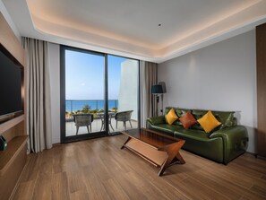 Suite, 1 quarto (Outdoor Bathtub, Seafront) | Berços/camas para crianças grátis, Wi-fi grátis 