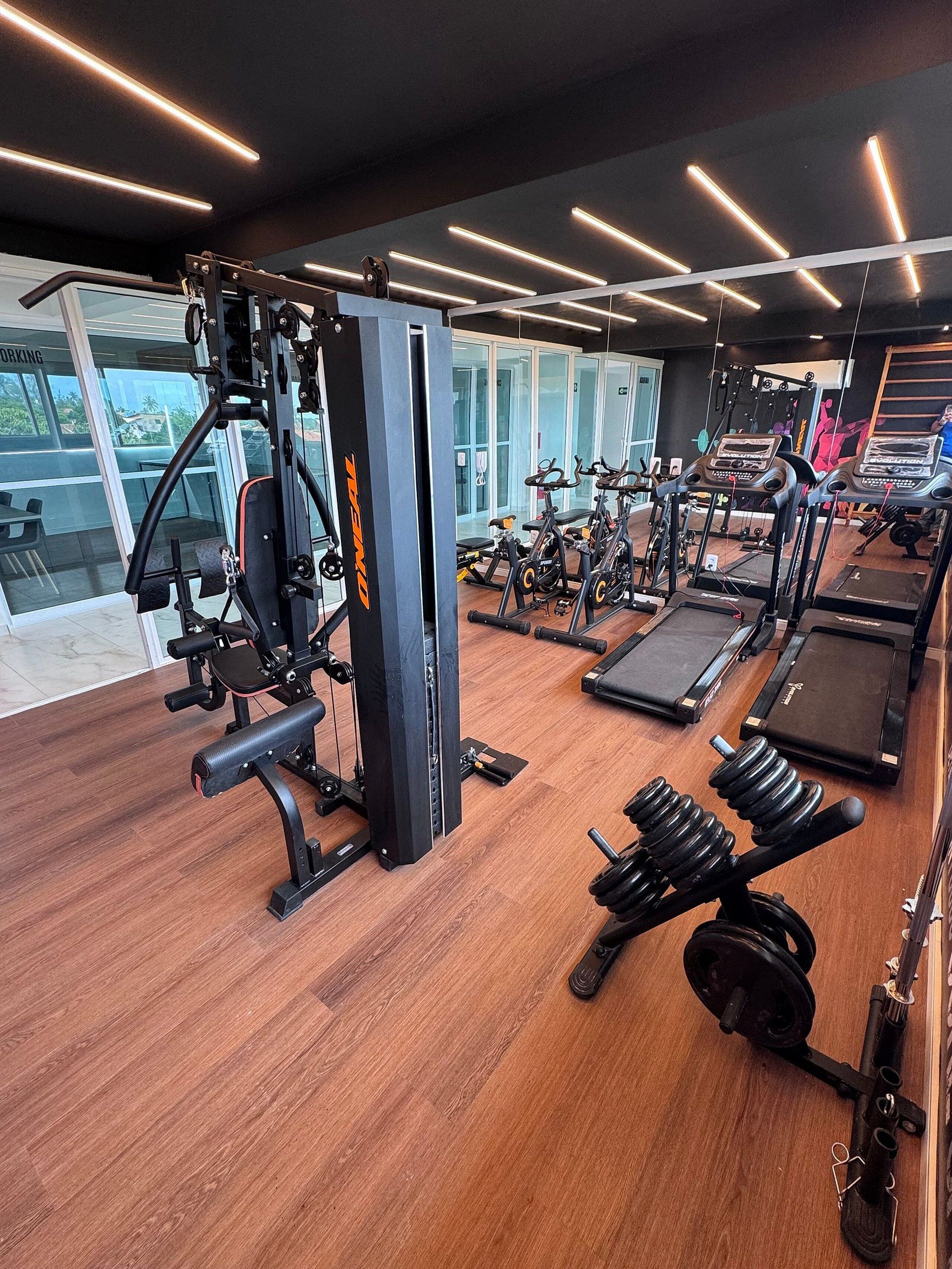 Apartamento conforto | Sala de fitness