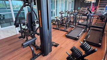Apartamento conforto | Sala de fitness
