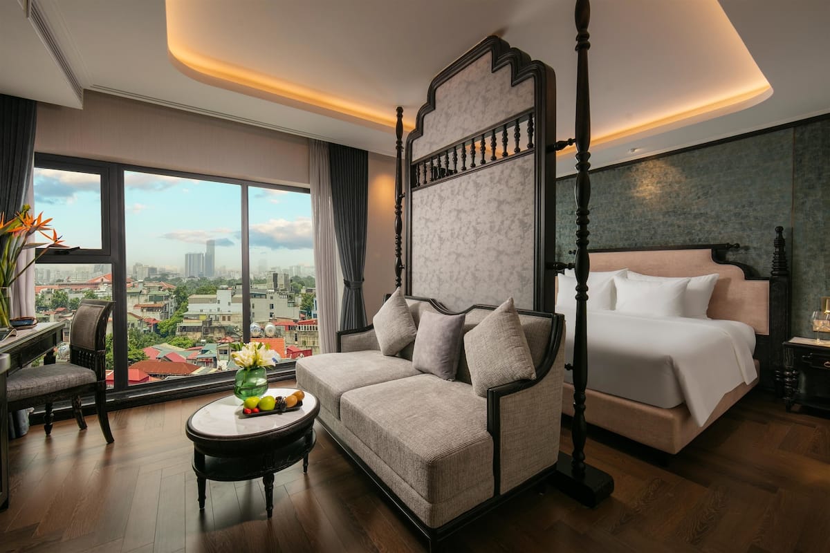 Quarto Duplo ou Twin Executivo, varanda, Vista para a cidade (Premier) | Minibar, cofre no quarto
