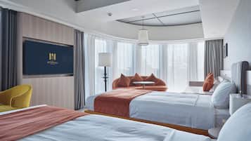 Quarto, não fumadores, vista para o rio | Cofre no quarto, Wi-fi grátis