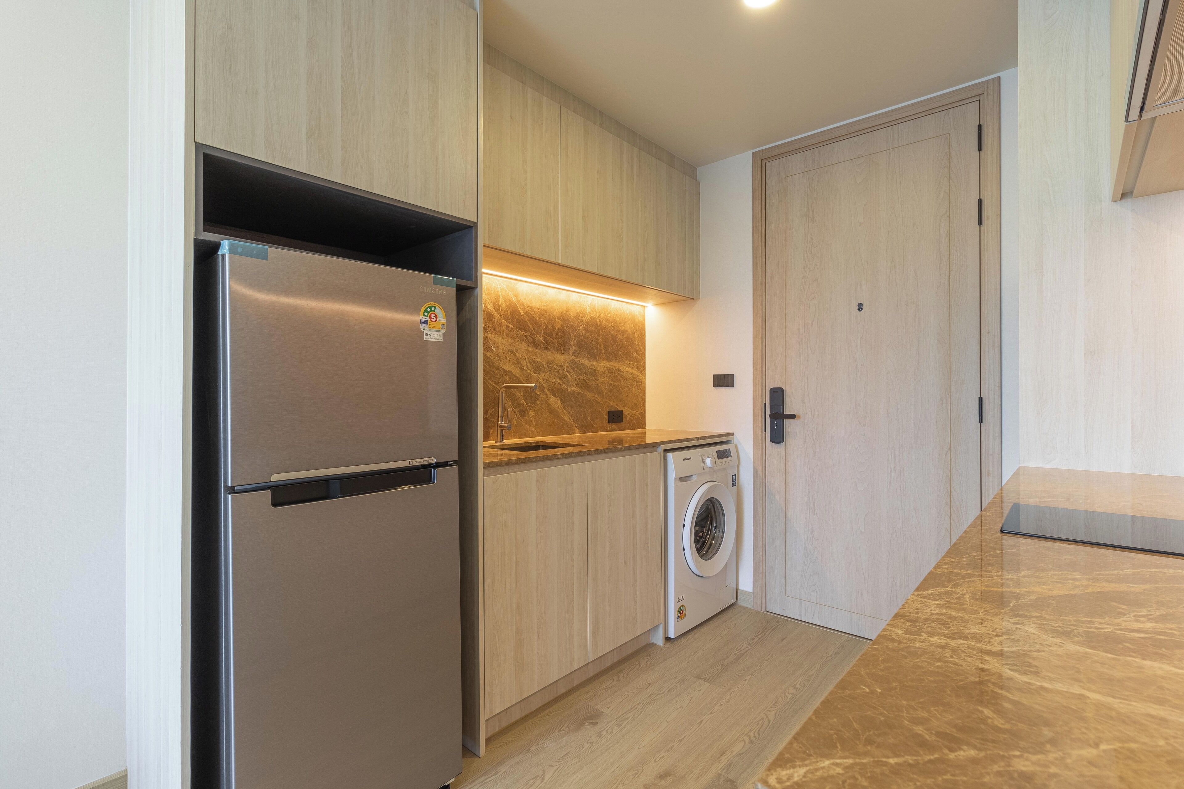 Apartamento, varanda | Cozinha privada