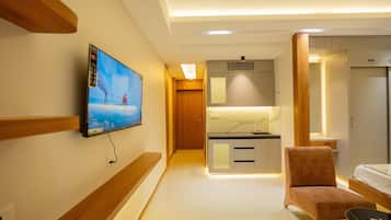 Quarto casal superluxo | Wi-Fi de cortesia