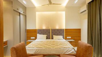 Quarto casal superluxo | Wi-Fi de cortesia