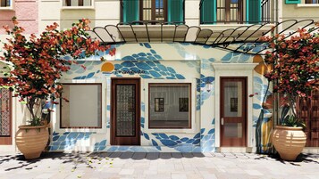 Fachada da propriedade
