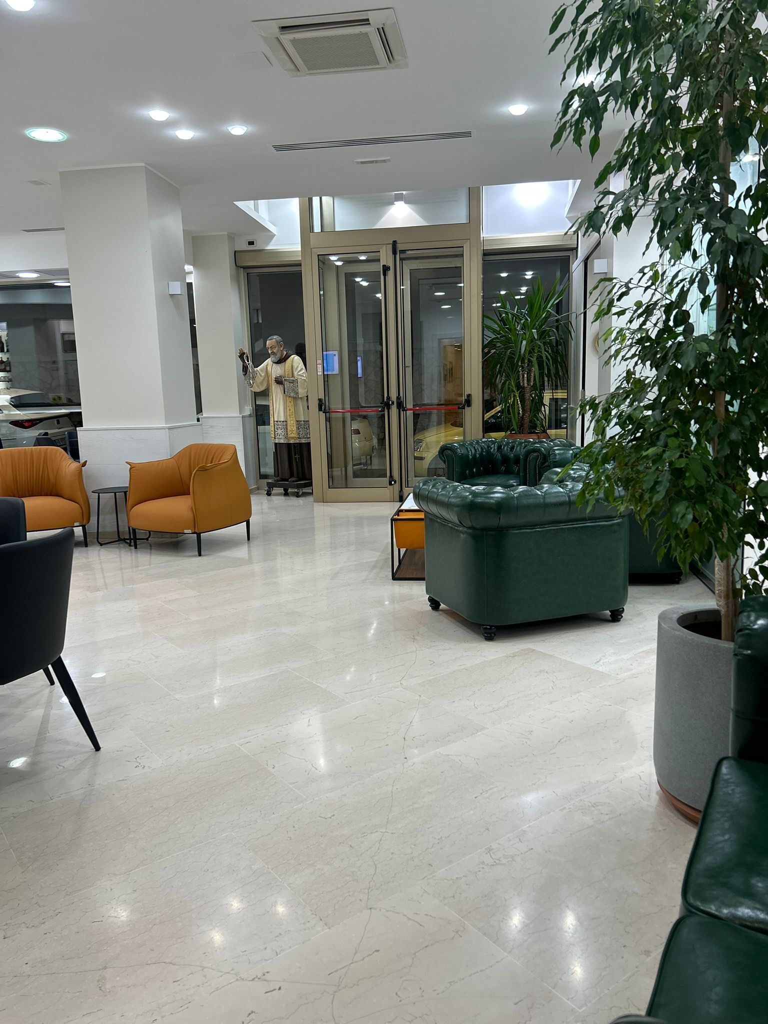 Entrada do alojamento