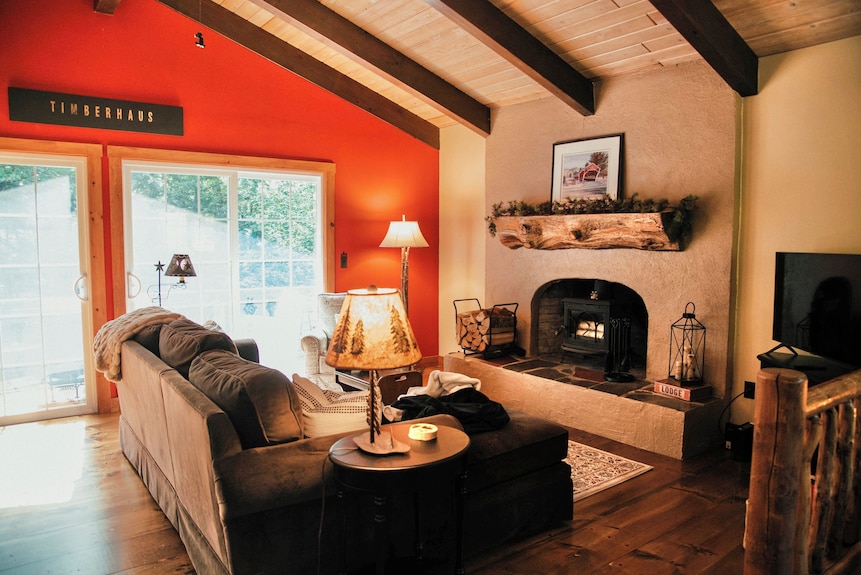 Timberhaus - 2br Alpine Chalet - Fire Pit Story Land - New Hampshire