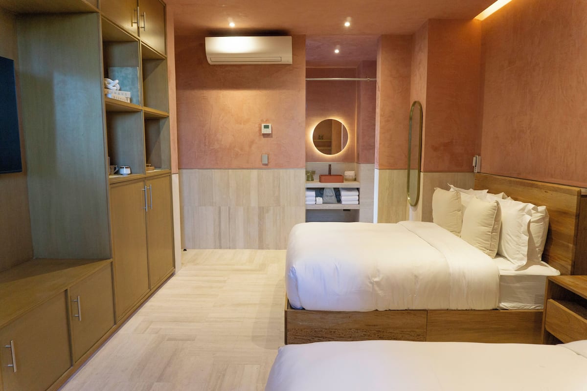 Suite Superior | Lençóis de algodão egípcio, roupa de alta qualidade, minibar