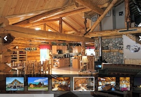 Casa de Luxo, cozinha, vista para a montanha | Sala de estar