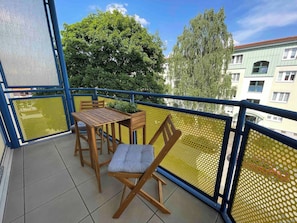 Apartamento, 2 quartos, para fumantes, sacada | Sacada