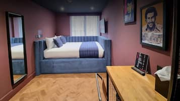 Quarto casal conforto | Frigobar, Wi-Fi de cortesia, roupa de cama