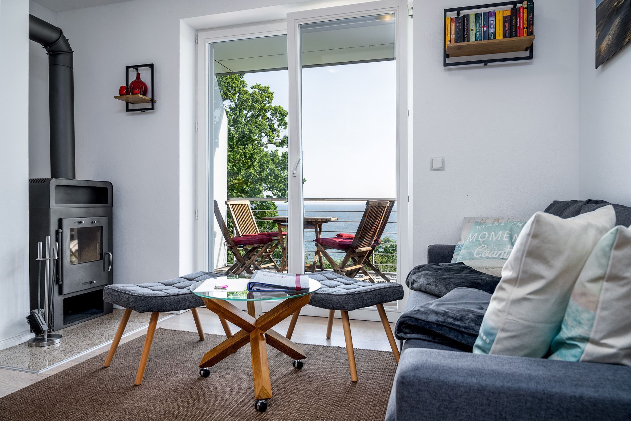 Fewo Hafenliebe - Kamin, Sauna, Meerblick - Sassnitz