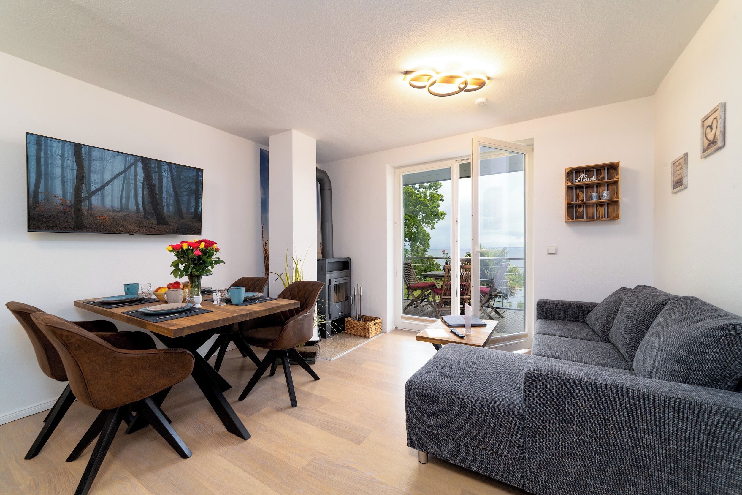 Fewo Sonnenschein -  Kamin, Sauna, Meerblick - Sassnitz