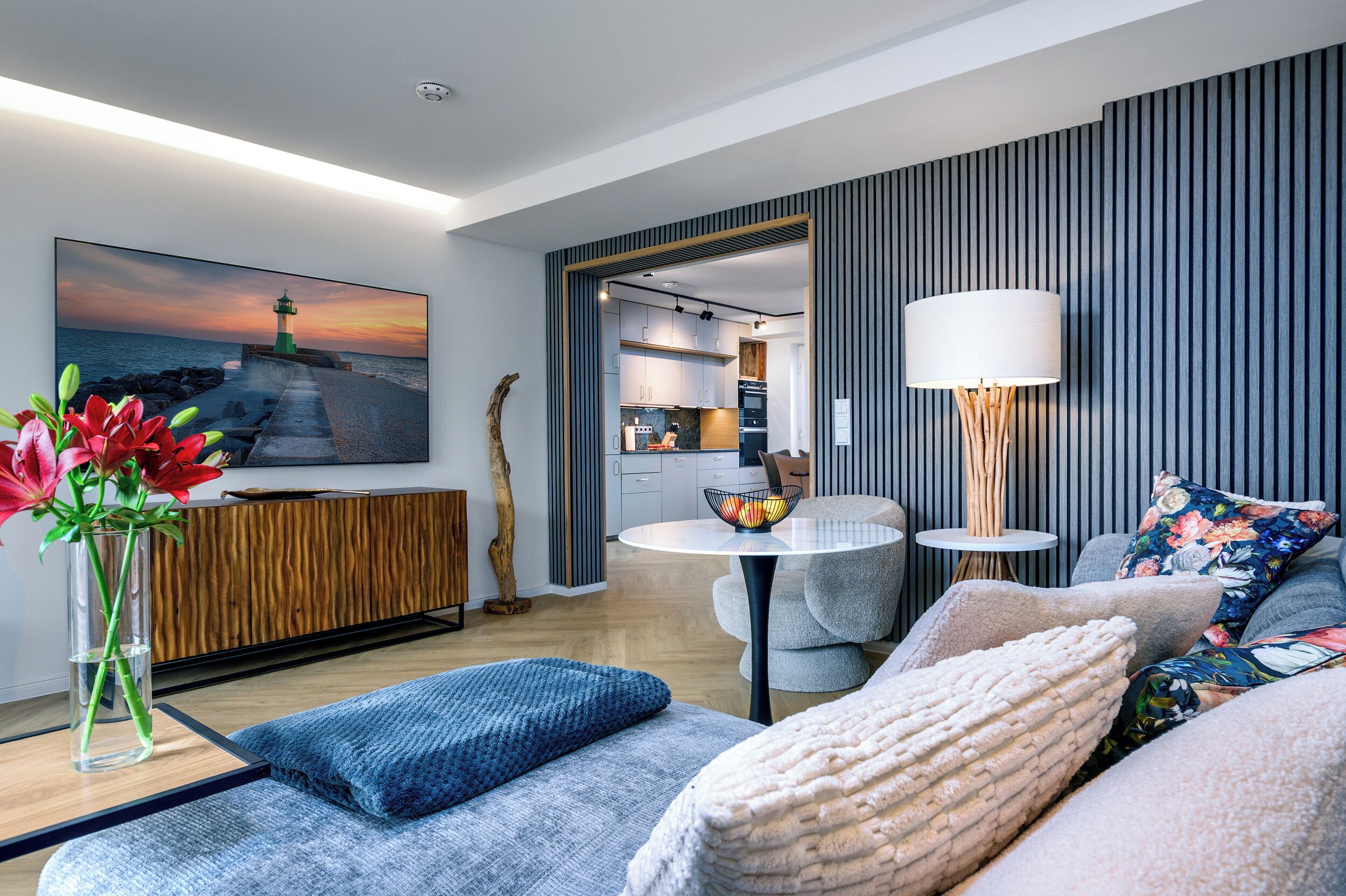 Fewo Ostsee Lounge - Meerblick, Sauna, Terrasse - Sassnitz