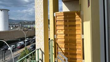 Quarto casal superior | Terraço/pátio