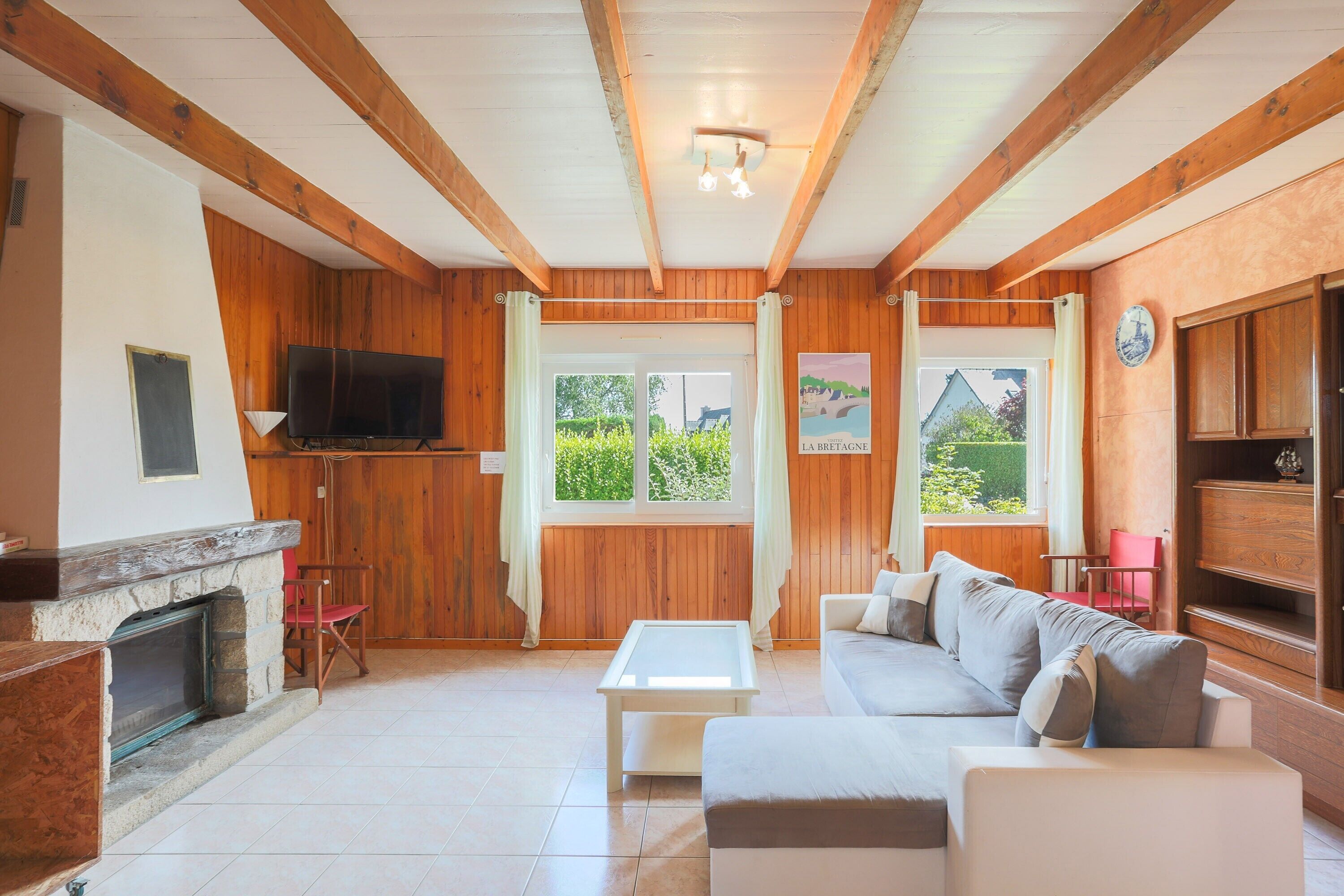 Maison De Vacances 'Yvonne' Avec Jardin Privé Et Wi-fi - Plage de Plouha (Bréhec)