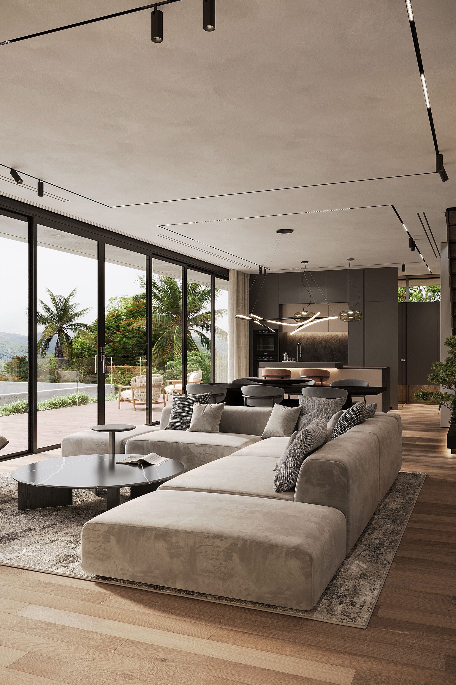 Greystone Luxury Pool Villa With Ocean View - Koh Samui