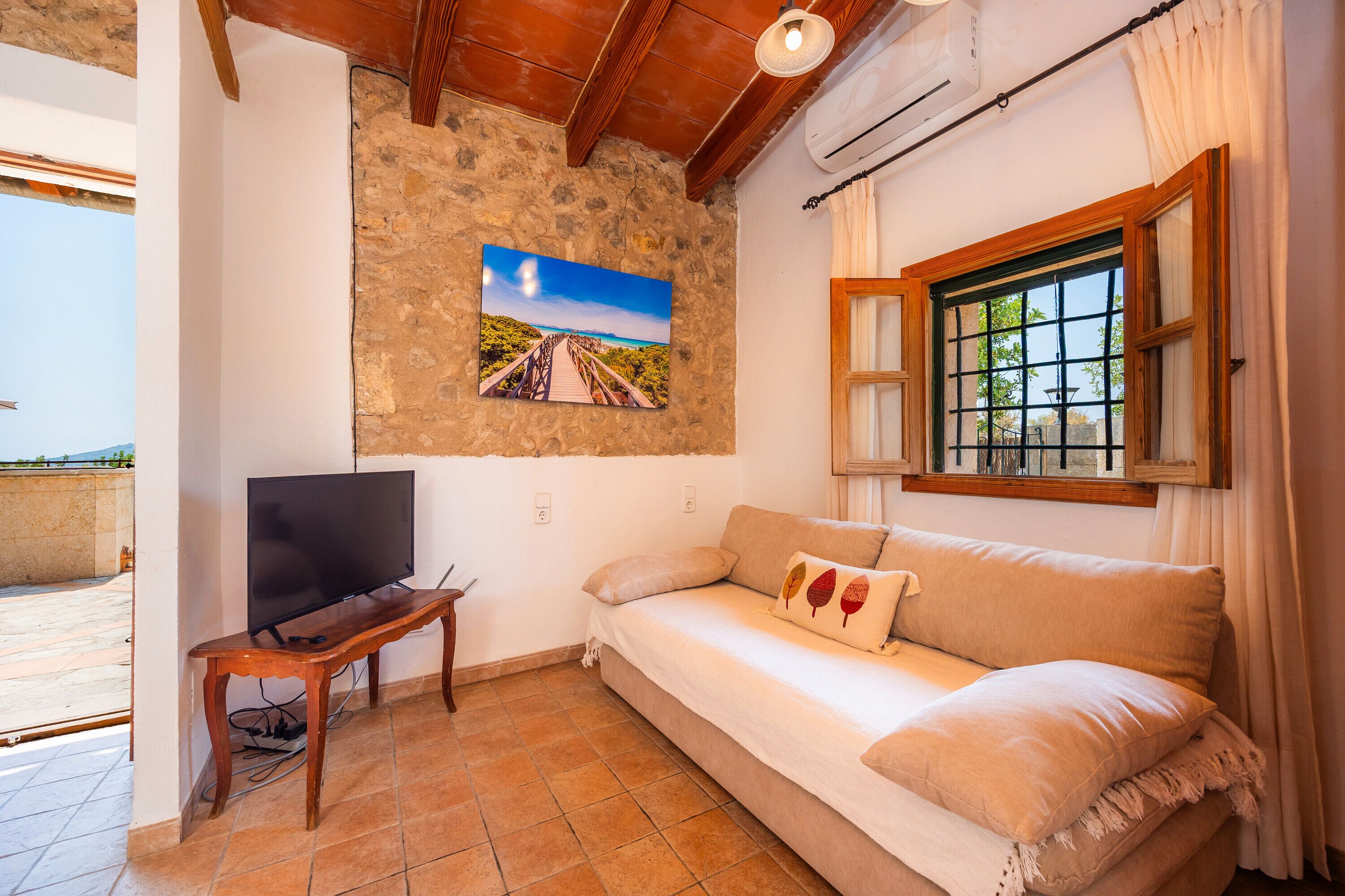 Villa 'Auxella Petit' Avec Vue Sur La Montagne, Wi-fi Et Climatisation - Selva