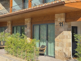 Apartamento standard, vista para a montanha | Terraço/pátio