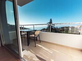 Vista para a cidade desde o alojamento