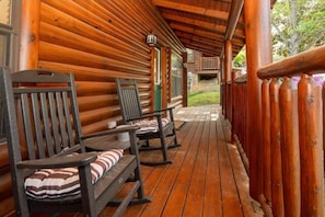 Cabana, 2 quartos | Terraço/pátio