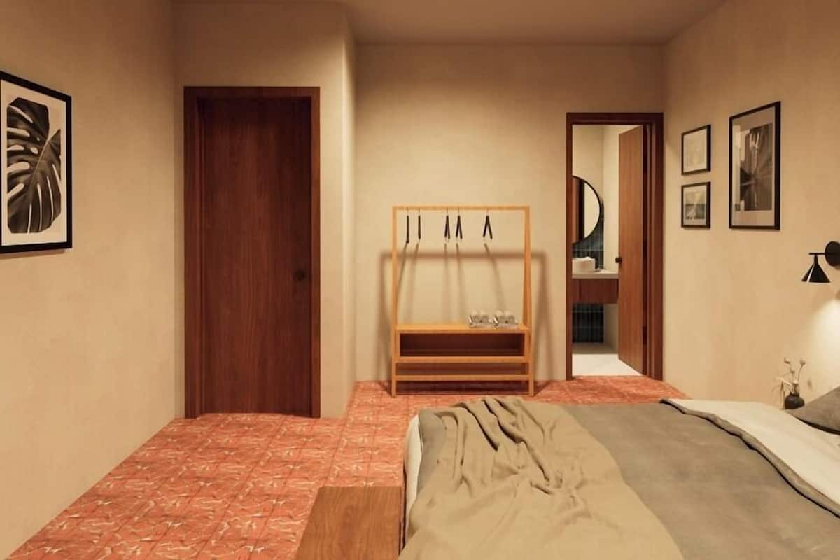 Suíte júnior | Cofres nos quartos, ferros/tábuas de passar roupa, Wi-Fi de cortesia