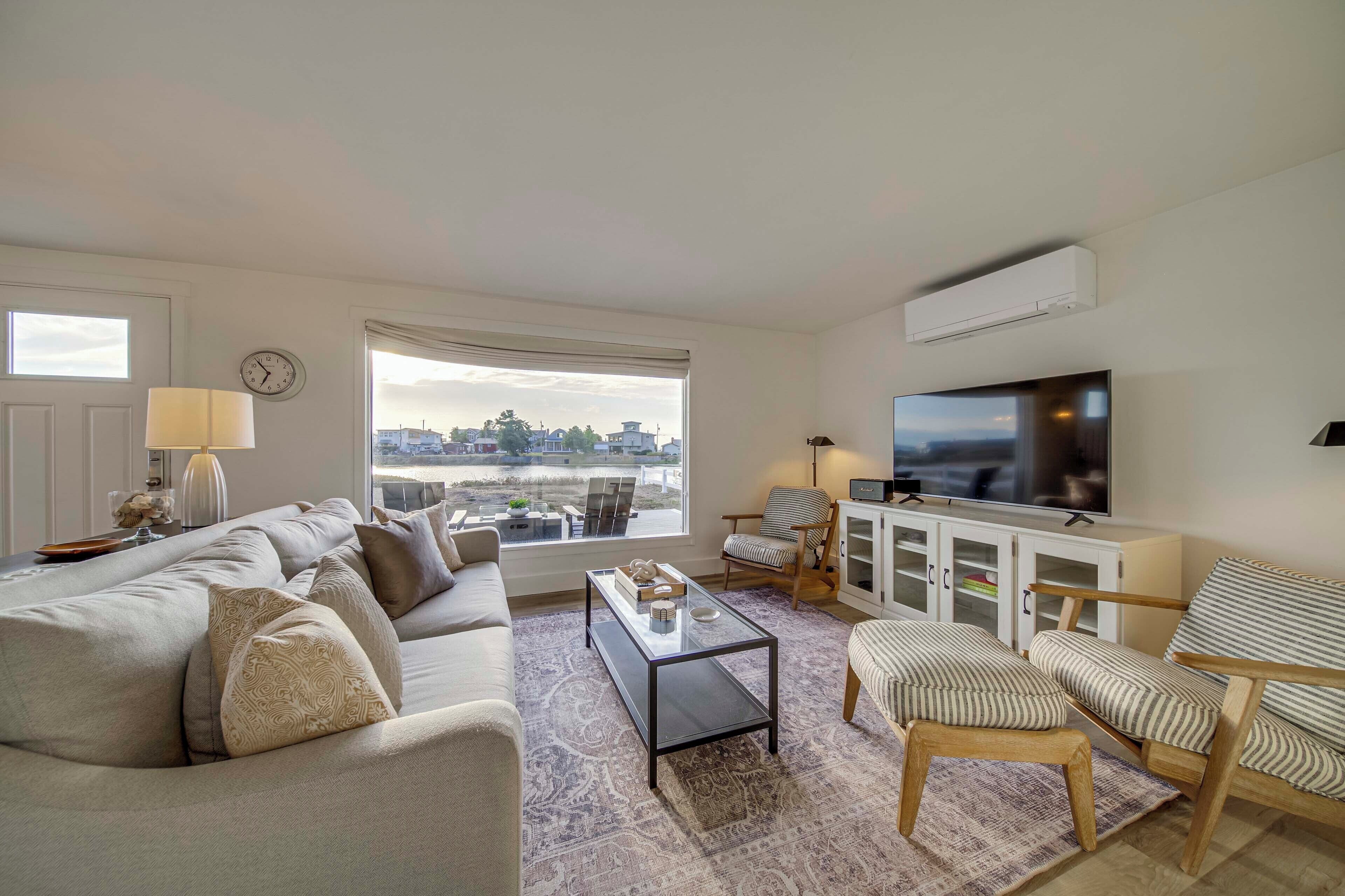 Beach Access, Deck: Waterfront Whidbey Island Home - Port Townsend, WA