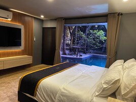 Quarto Duplo Deluxe, varanda | Wi-fi grátis 