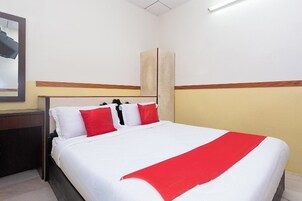 Wi-fi grátis, roupa de cama fornecida