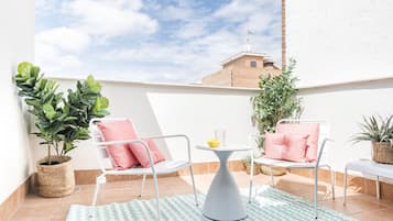 Apartamento clássico | Terraço/pátio