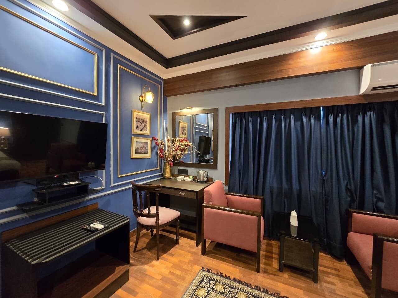 Quarto casal elite | Wi-Fi de cortesia, roupa de cama