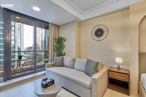 bnbme | Stylish JLT Studio | Balcony, Near DMCC Metro Reviews, Deals ...