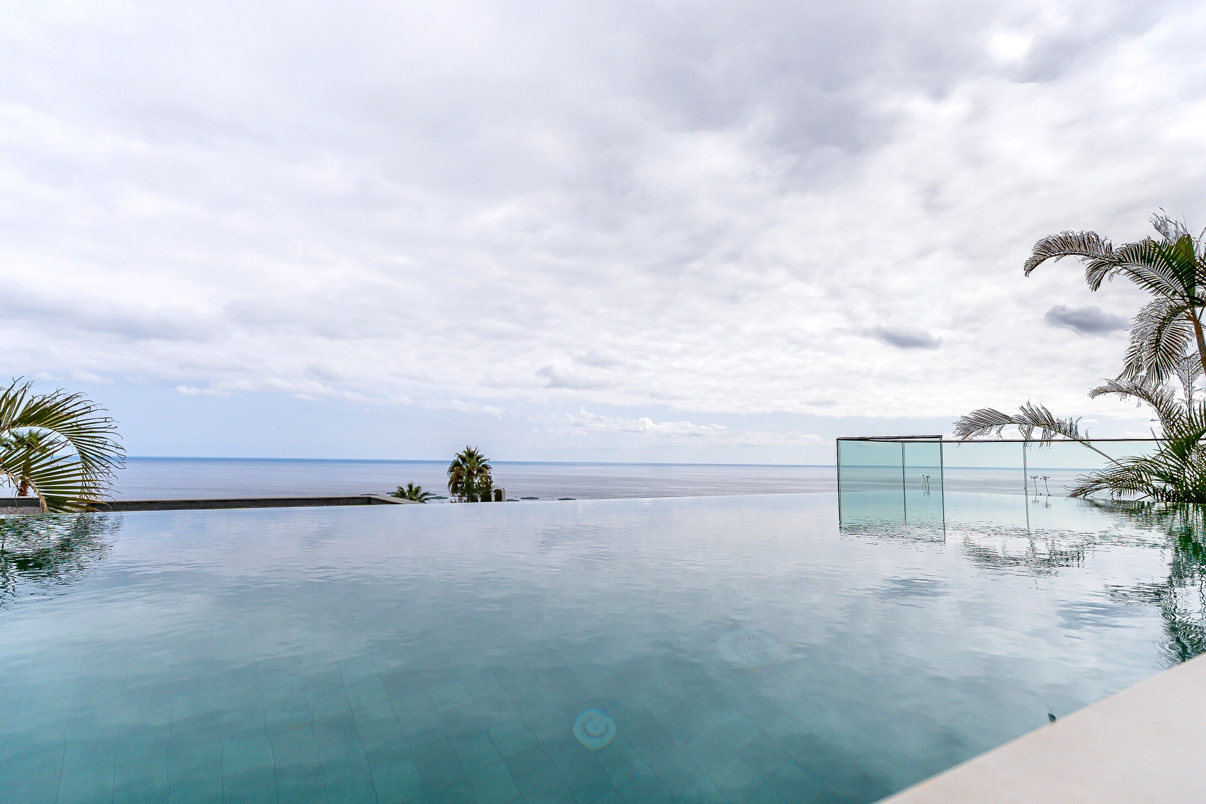 Villa Deluxe, piscina privativa, vista para o mar | Terraço/pátio interior